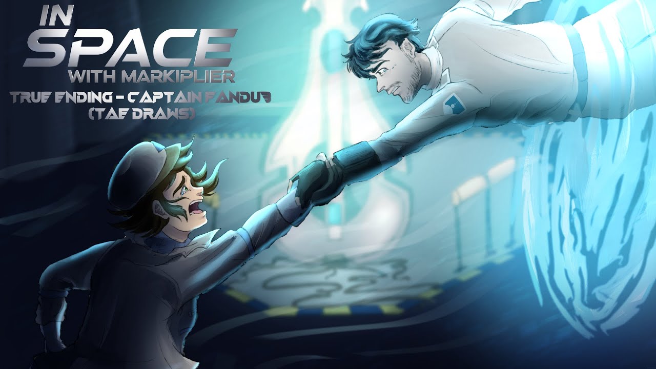 In Space With Markiplier True Ending - Captain Fandub (Tae Draws ...