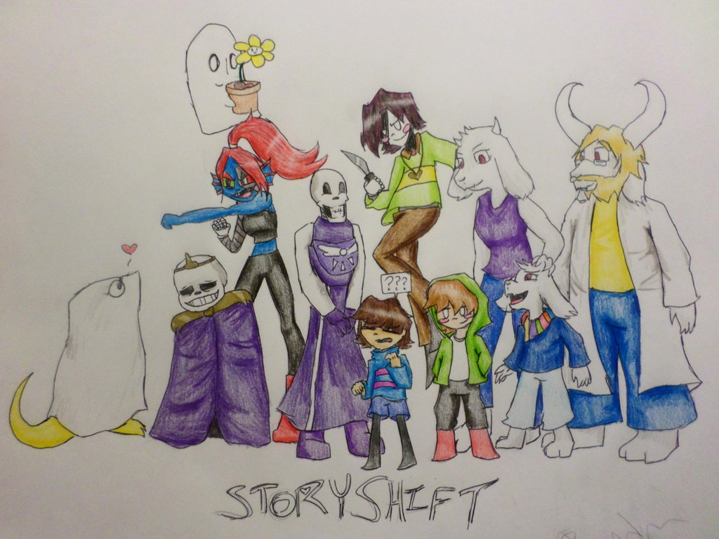 StoryShift Yellow (an undertale au dub) THIS PROJECT IS CLOSED ...