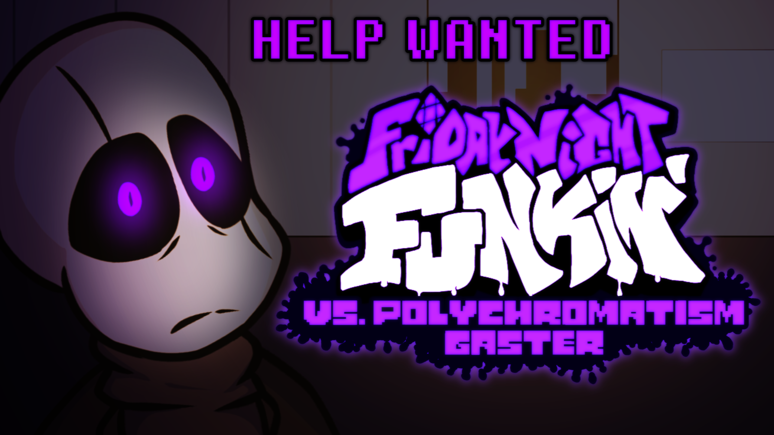 Vs. Glitchtale Gaster (FNF Mod) | Casting Call Club