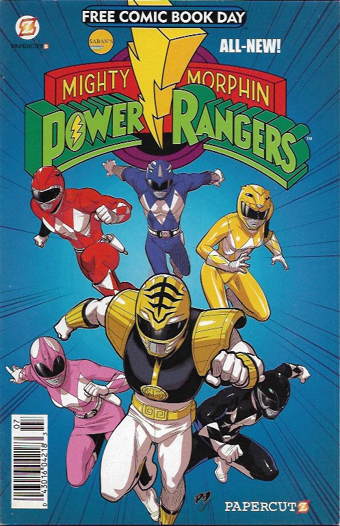 Mighty Morphin Power Rangers Free Comic Book Day 2014 Dub | Casting Call Club