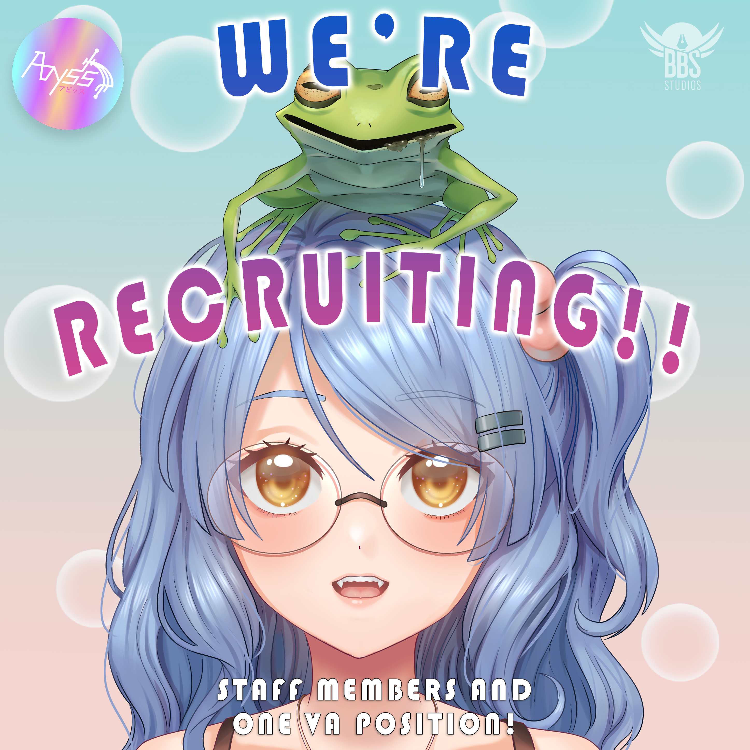 【Abyss Idols】 - A Virtual JPOP Idol group is hiring new staff members ♥ ...