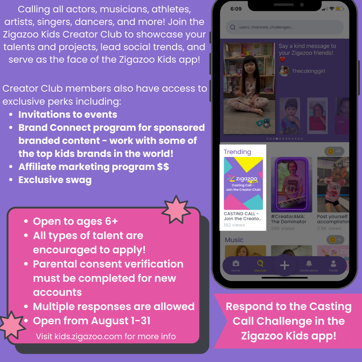 Zigazoo Casting Call | Casting Call Club