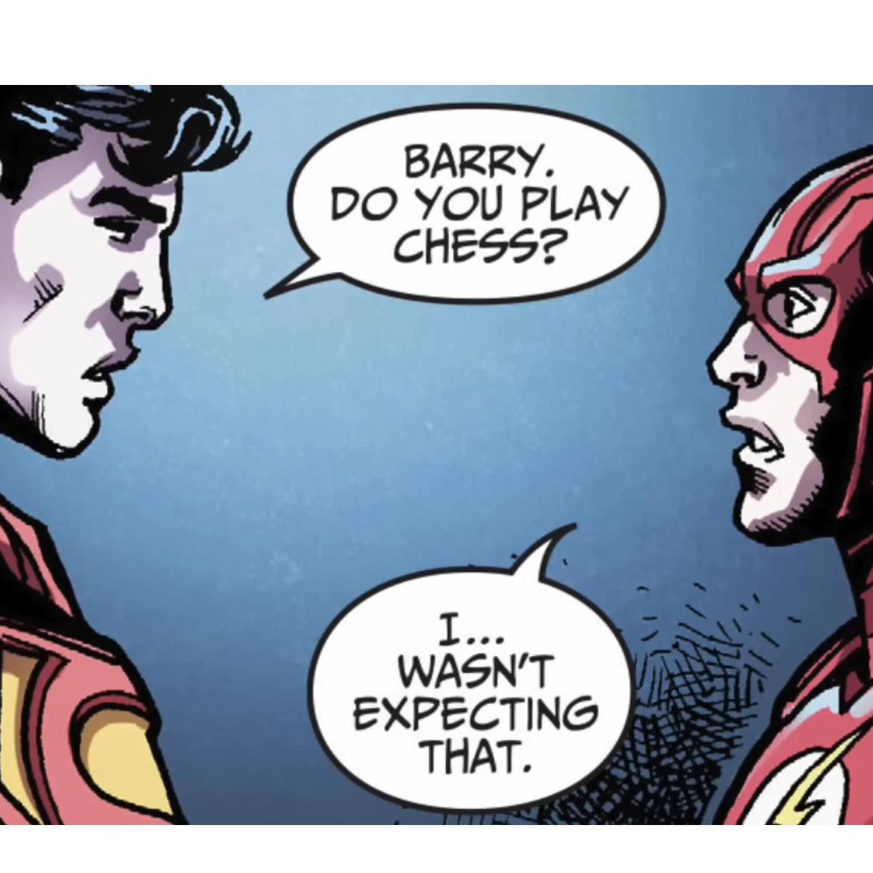 Flash Vs Superman In Chess (Injustice comic dub) | Casting Call Club
