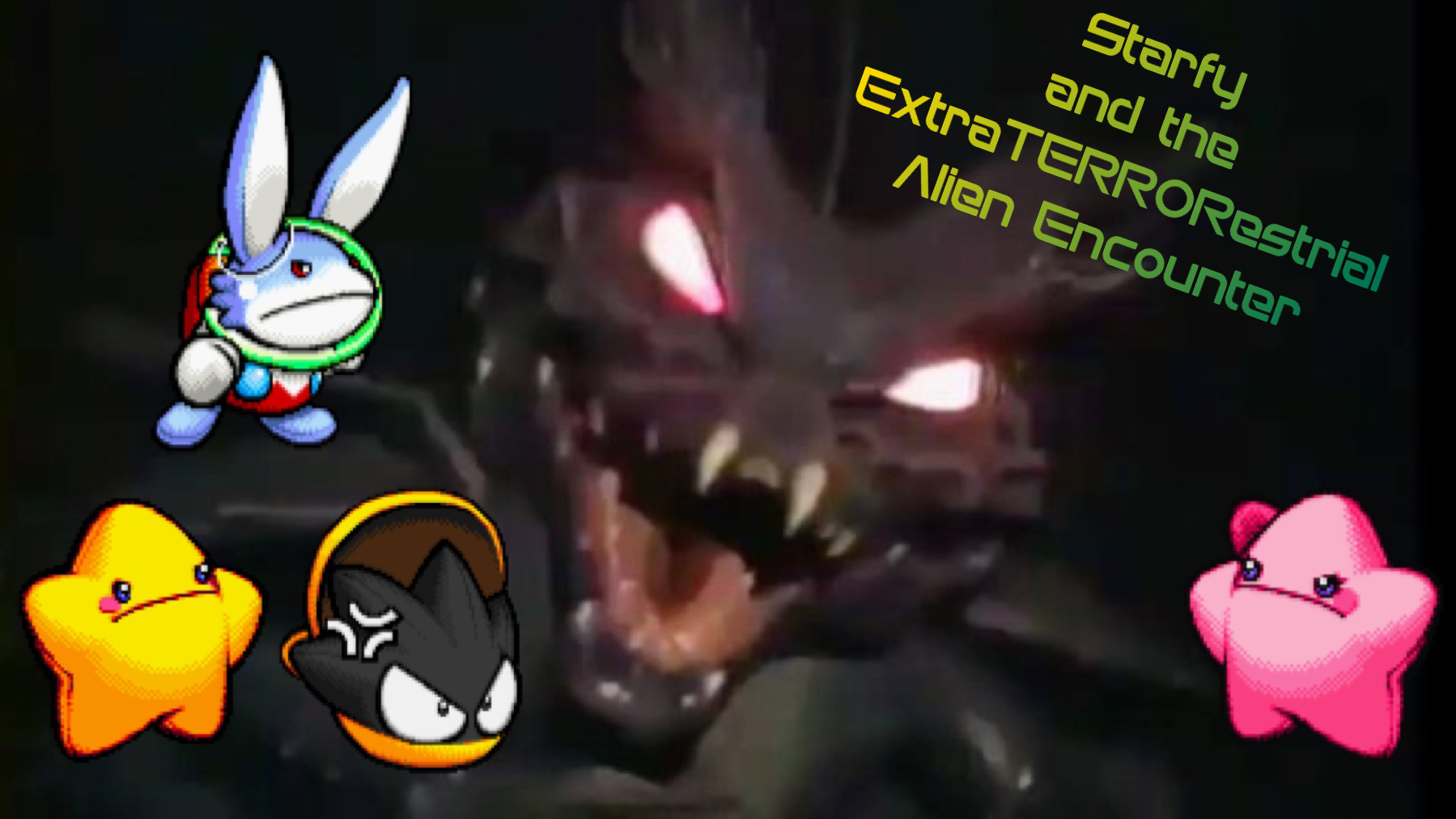 Starfy and the ExtraTERRORestrial Alien Encounter (Plush Video) FEMALE ...