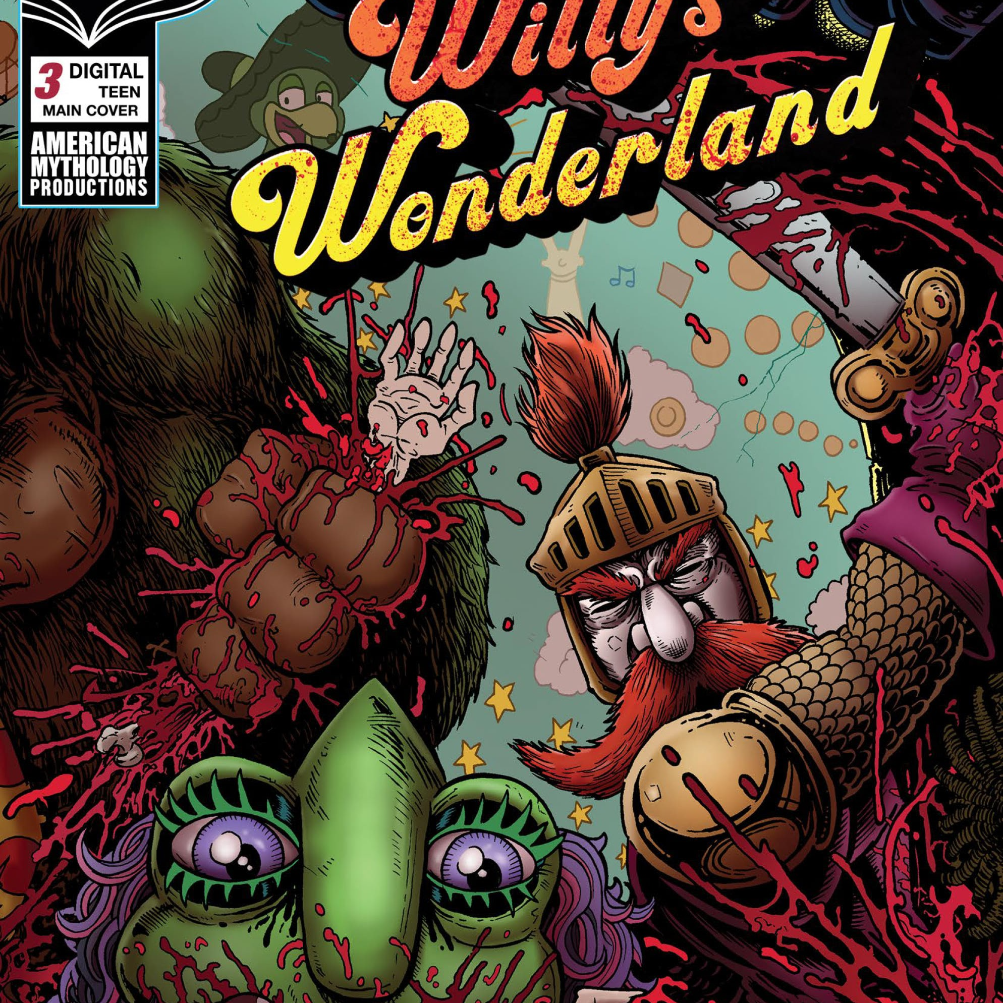 Willy's Wonderland Comic Series Issue#3-Comic Dub | Casting Call Club
