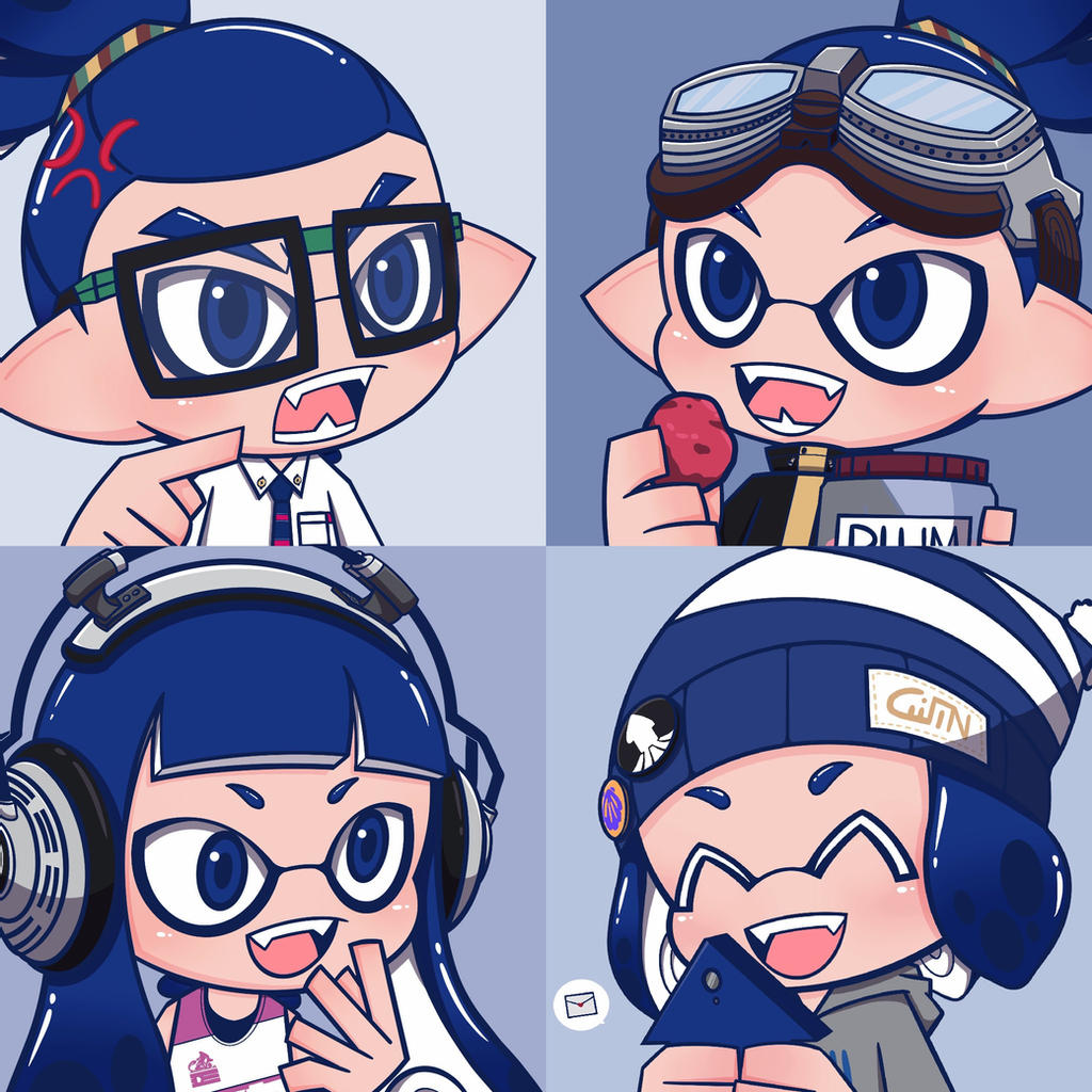(FINAL DAY TO AUDITION!) Ask the Splatoon CoroCoro Characters! (Team Blue with Volunteer Artist ...