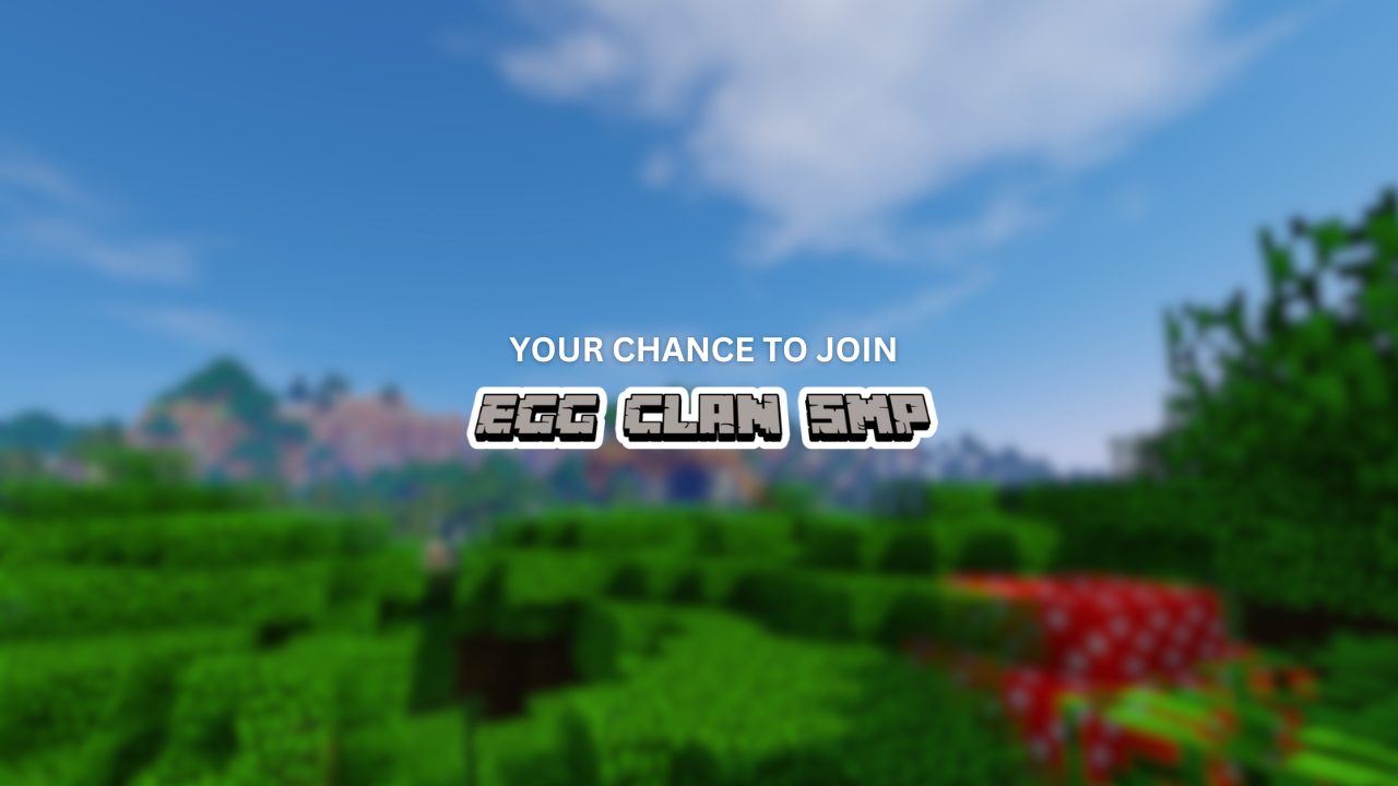 The Egg Clan Creator Minecraft SMP | Casting Call Club