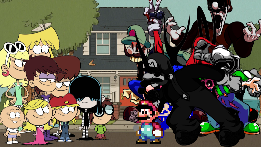 Loud Madness (Mario Madness X The loud House) Episode 1 | Casting Call Club