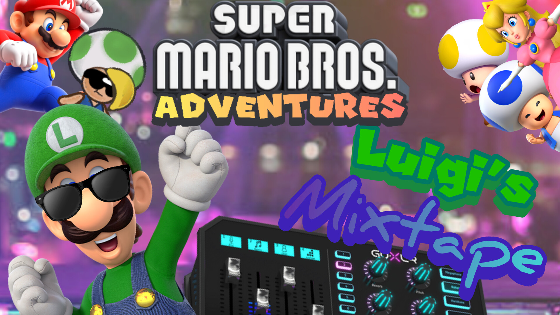 Super Mario Bros Adventures: Luigi's Mixtape! | Casting Call Club