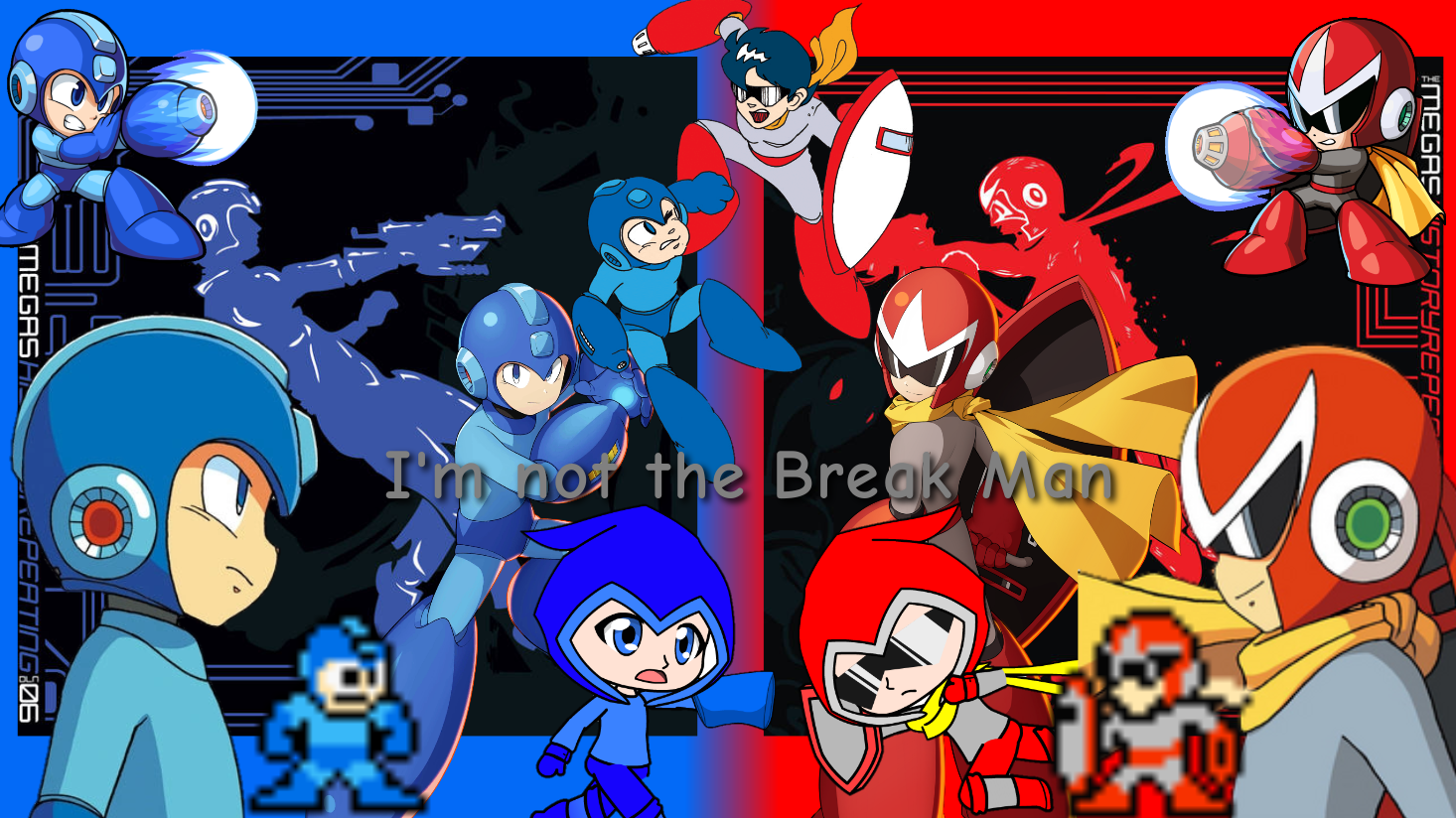 I'm not the Break Man Gacha Music Video Animation (Proto Man) | Casting ...