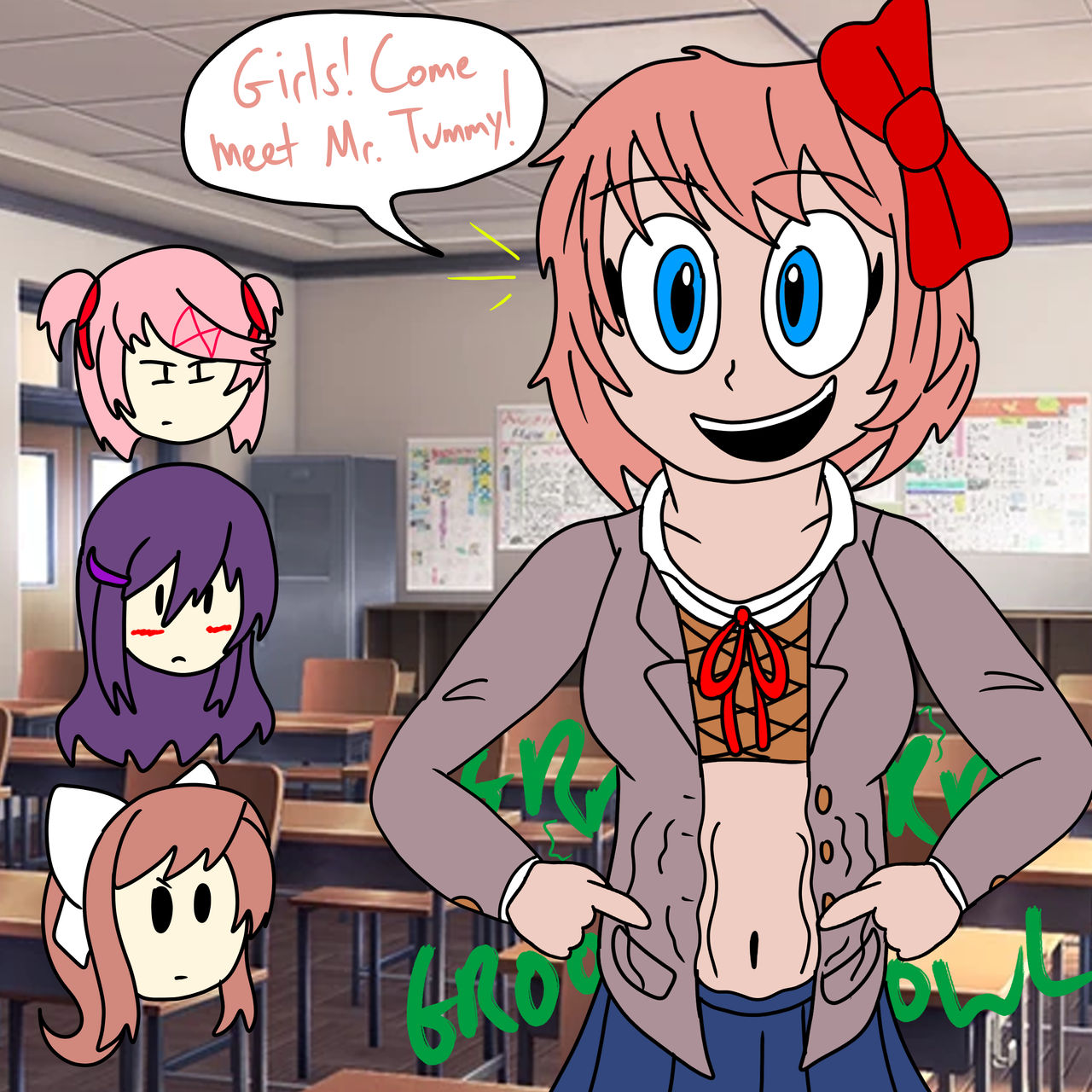 New Member? (A DDLC Comic Dub) | Casting Call Club