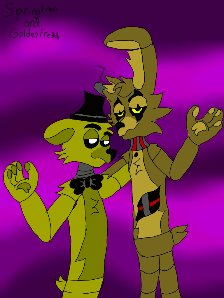 Springtrap and golden Freddy part 1 and 2 | Casting Call Club