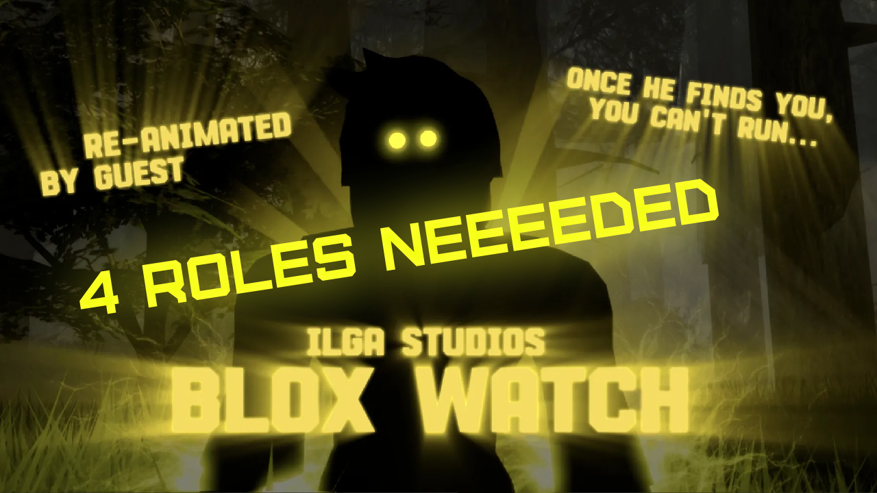 Blox Watch REMASTERED - One Role Needed | Casting Call Club