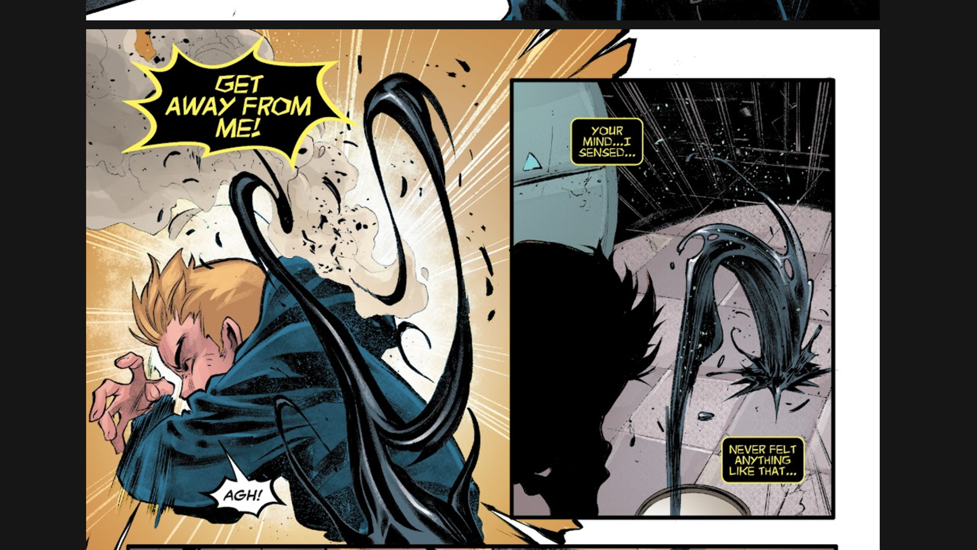 Venom Comic 2018 Animation clip (Sleeper discovers Dylan's powers ...