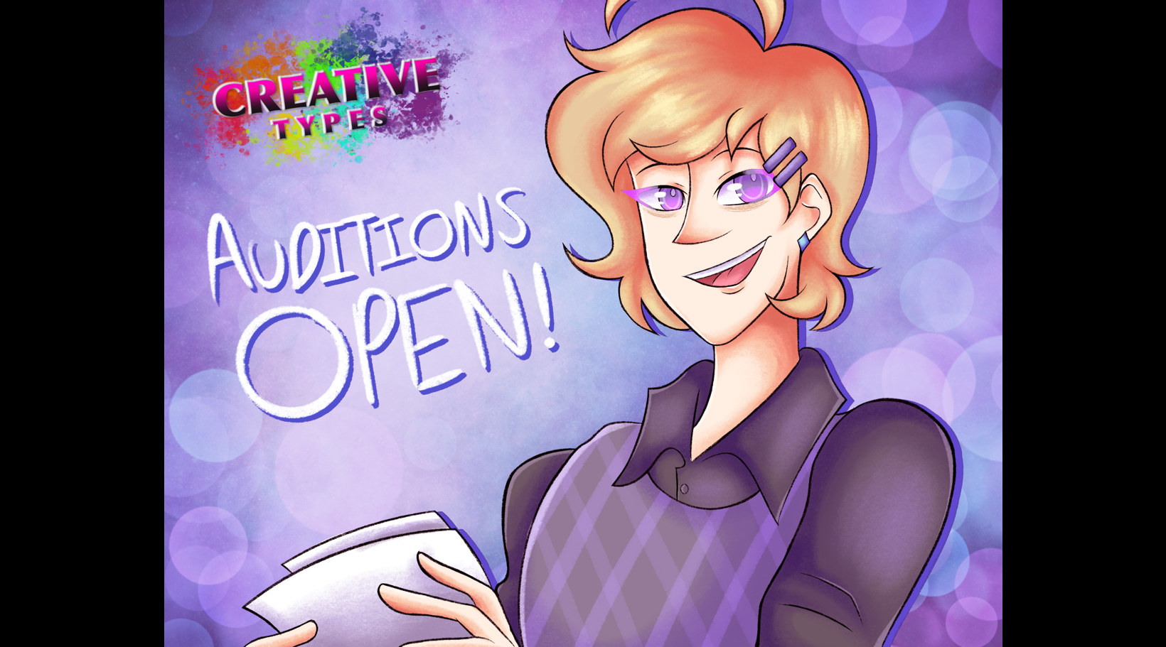Creative Types [Visual Novel Video Series] | Casting Call Club