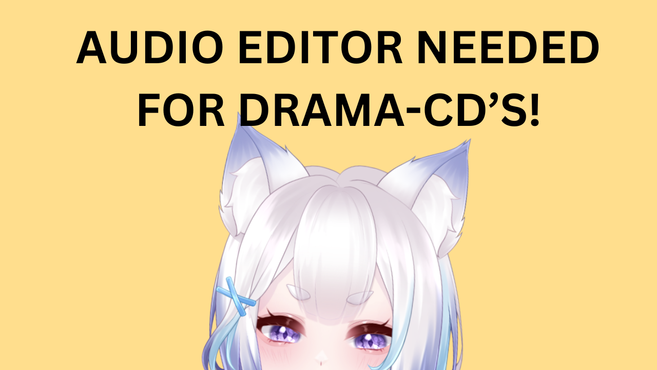 Drama CD ASMR Editor | Casting Call Club