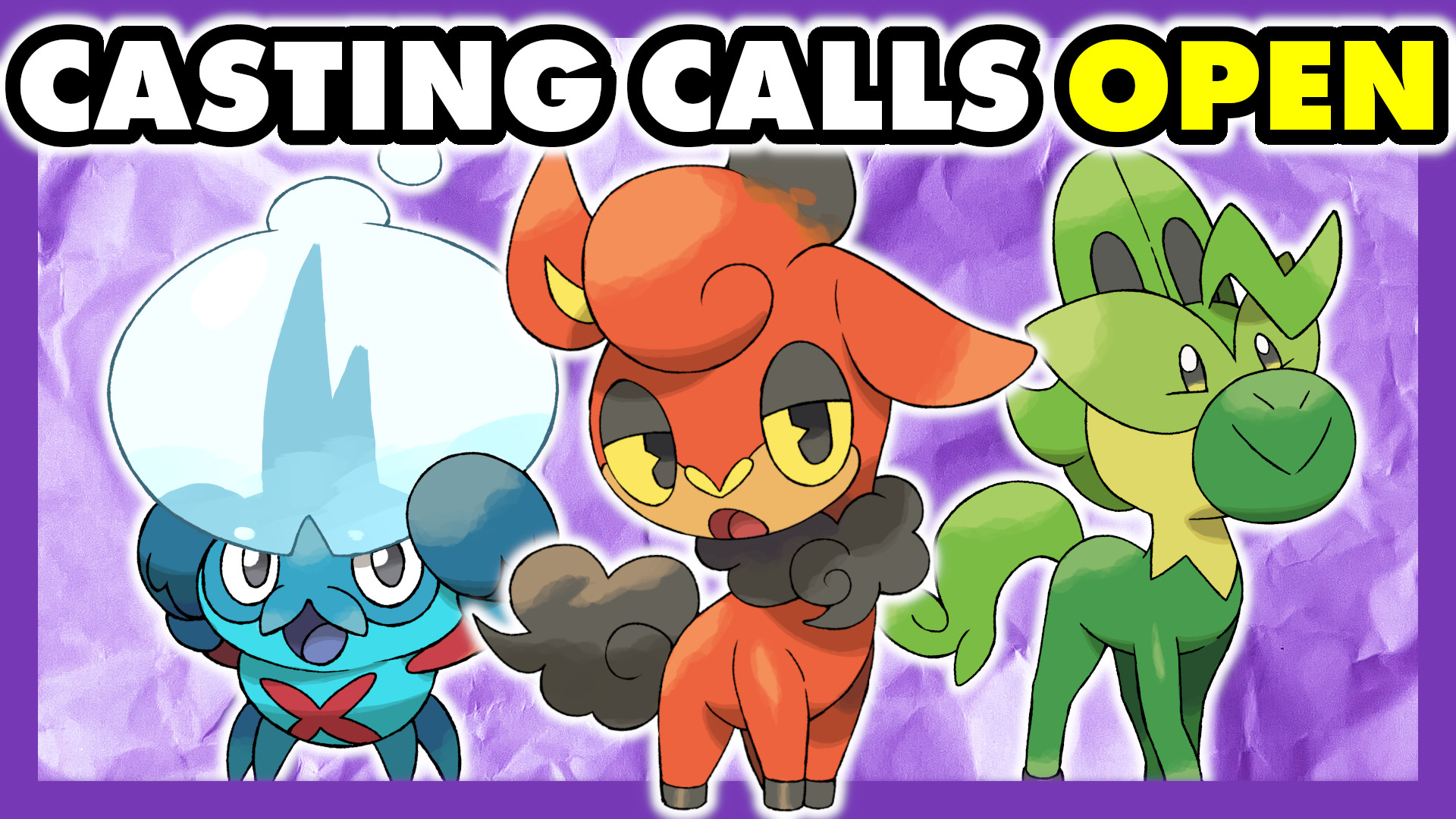 Pokemon Fan Region Rival Casting | Casting Call Club