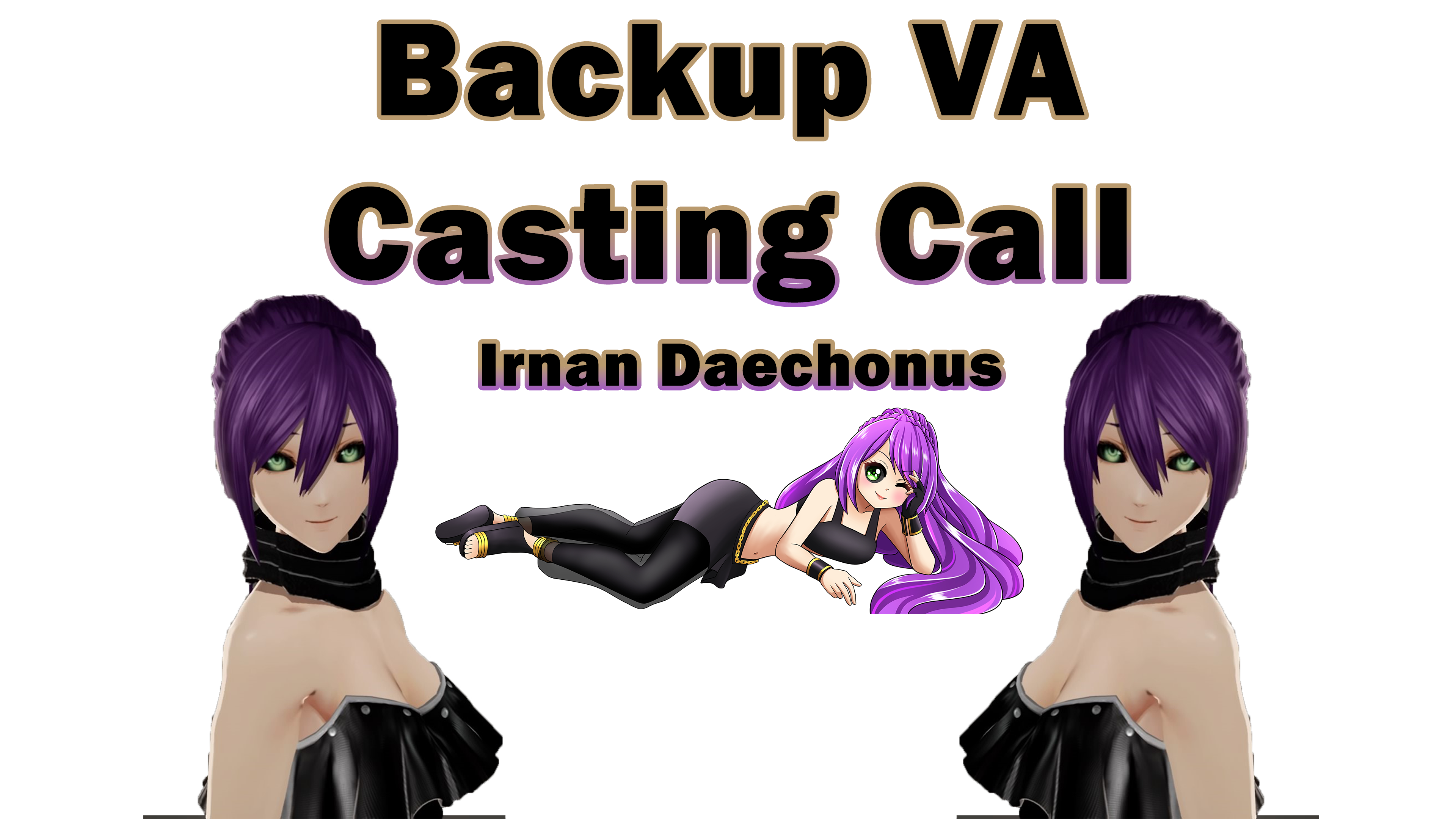 Irnan Daechonus - Backup Voice Actress | Casting Call Club