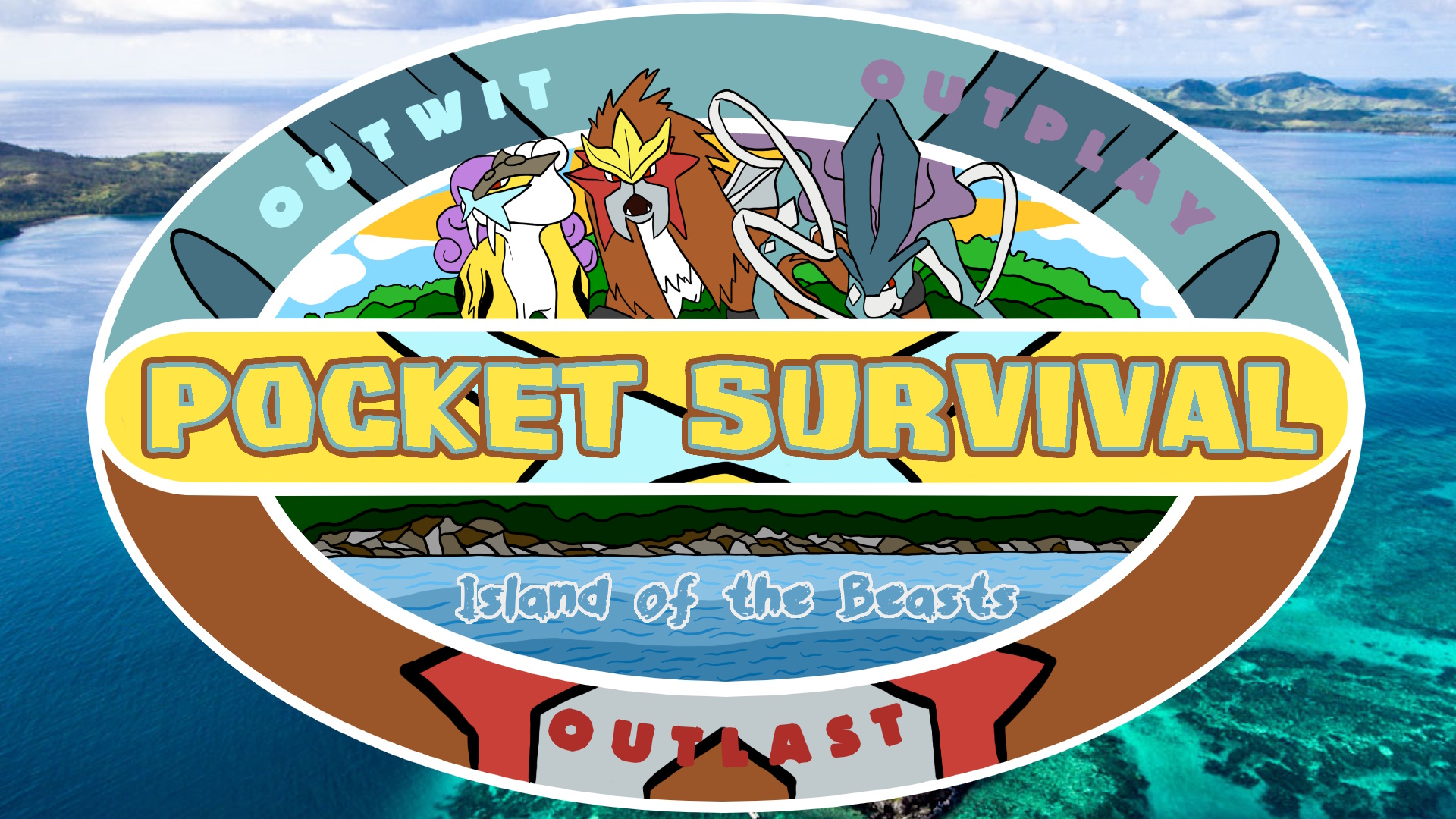 Pokemon Playing Survivor! | Pocket Survival 3: Island of the Beasts | Casting Call Club