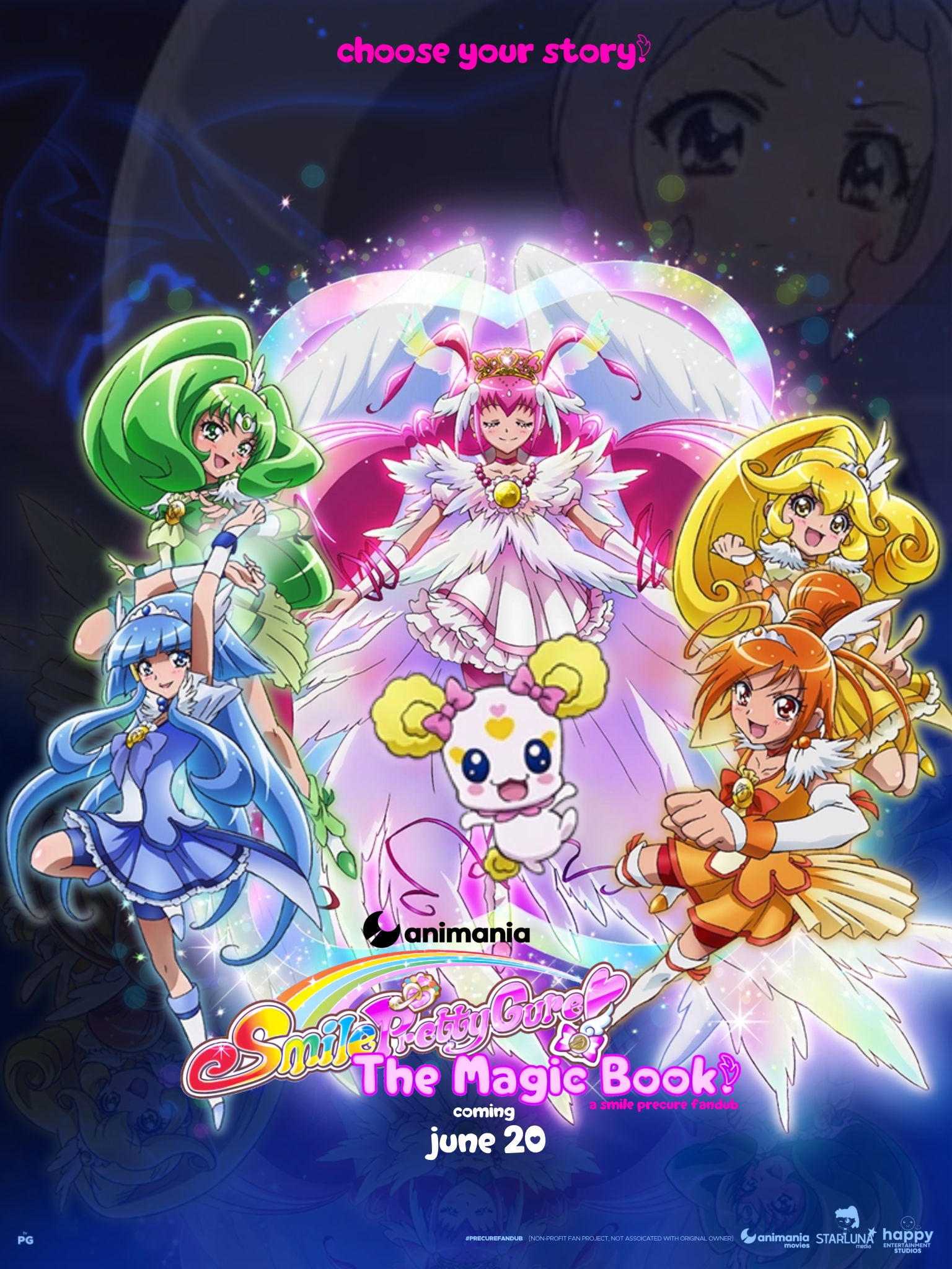 Smile Precure: The Magic Book (a fandub of Smile Pretty Cure!: Ehon no ...