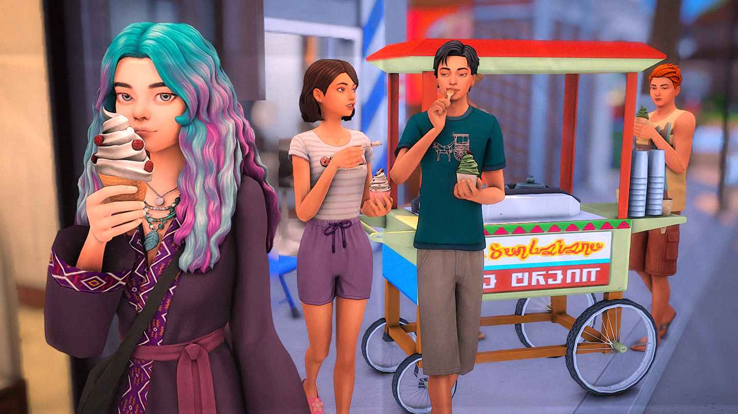Lost Things - Sims 4 Anime VO Series - EP 4 & 5 Additional Roles ...