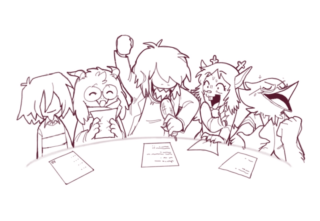Deltarune Comic dubs side roles | Casting Call Club