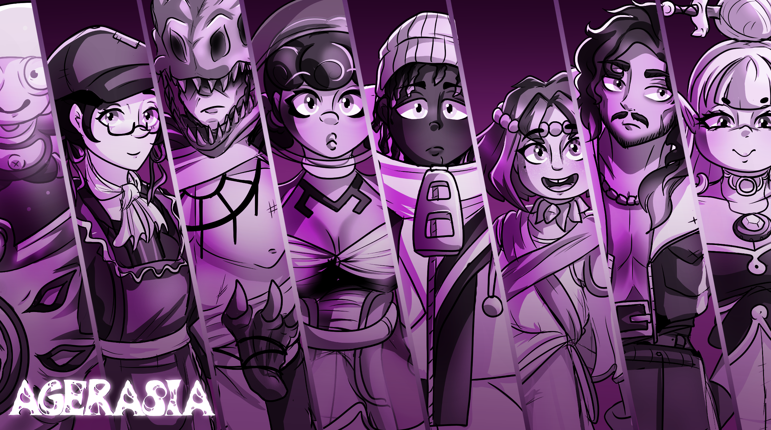 AGERASIA - Anthological Visual Novel Game | Casting Call Club