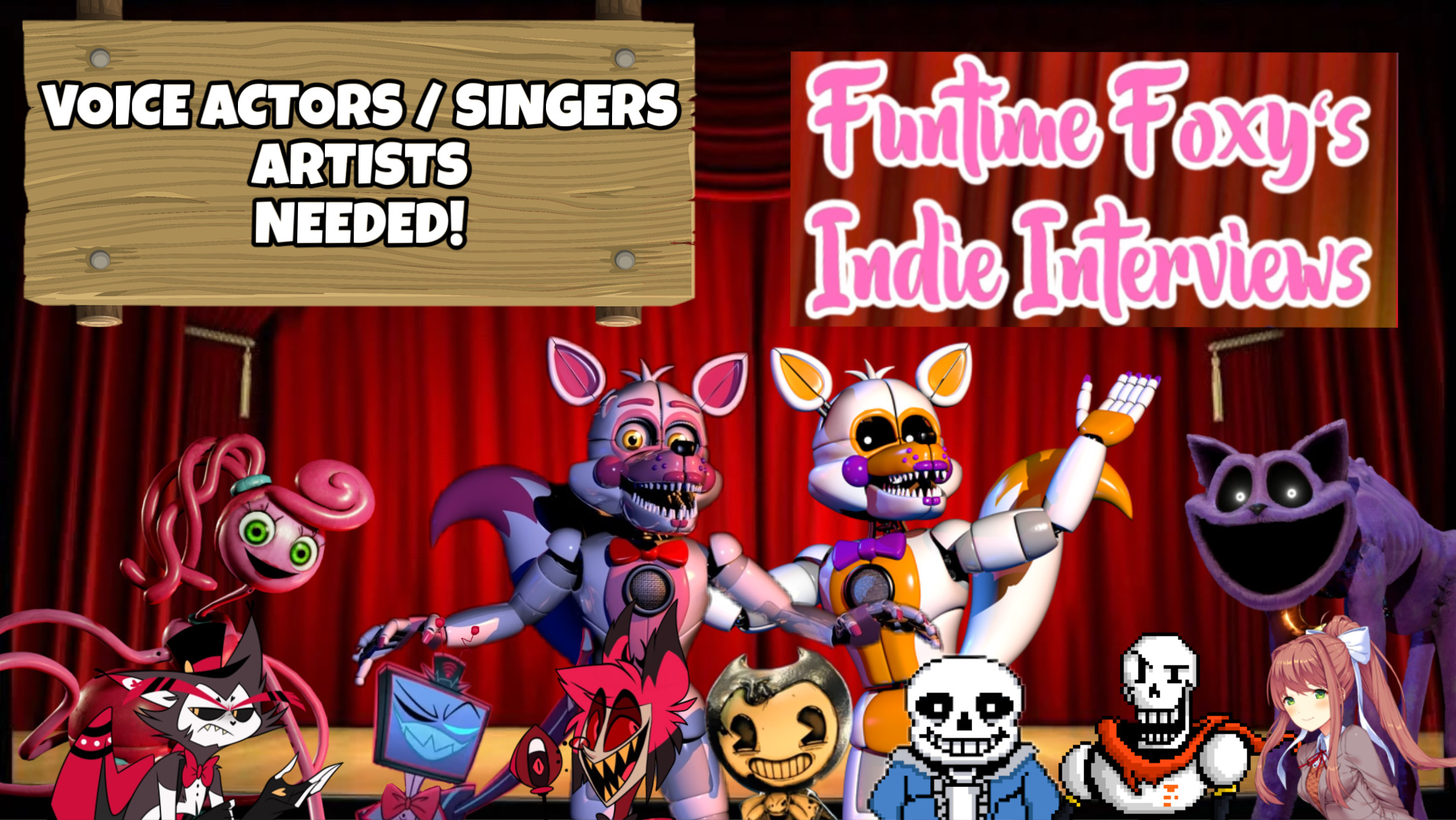 Funtime Foxy’s Indie Interviews: SEASON 1 | CASTING CALL | Casting Call ...