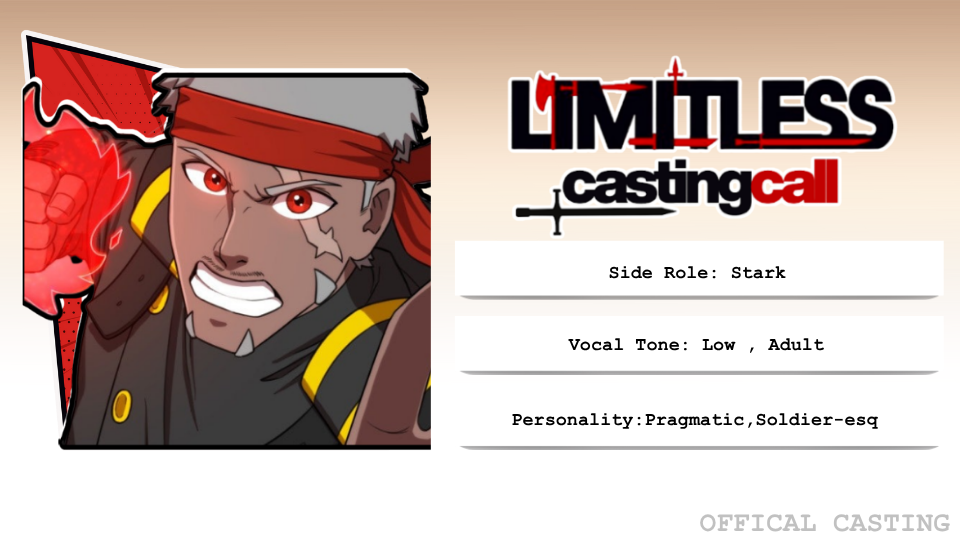 Official Webtoon Dub: LIMITLESS | Casting Call Club