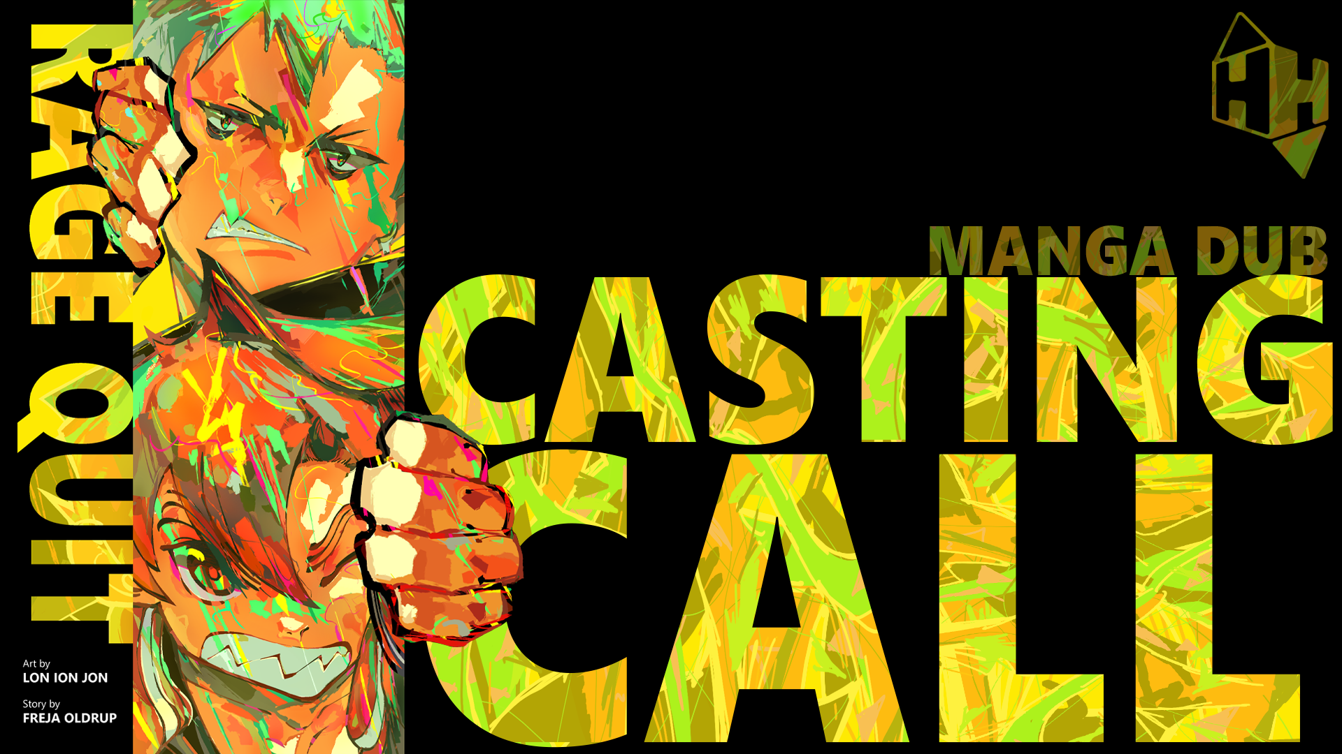 Rage Quit Manga Dub Casting Call Club