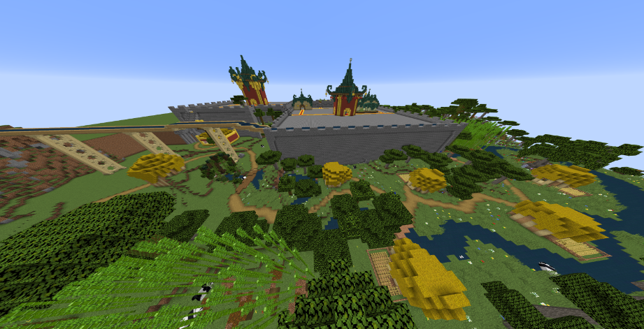 Various Characters from a Chinese Village and Temple: Chinese Minecraft ...