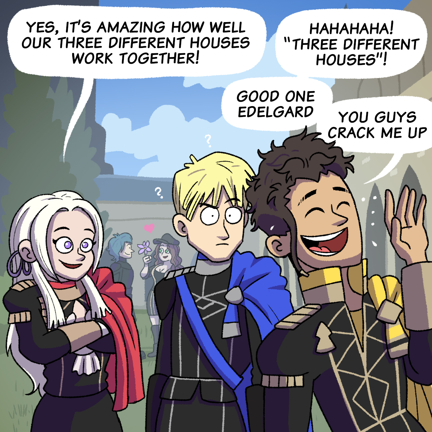 A Fire Emblem 1-I mean, 3 Houses Comic | GabaLeth Animated Comic Dub ...